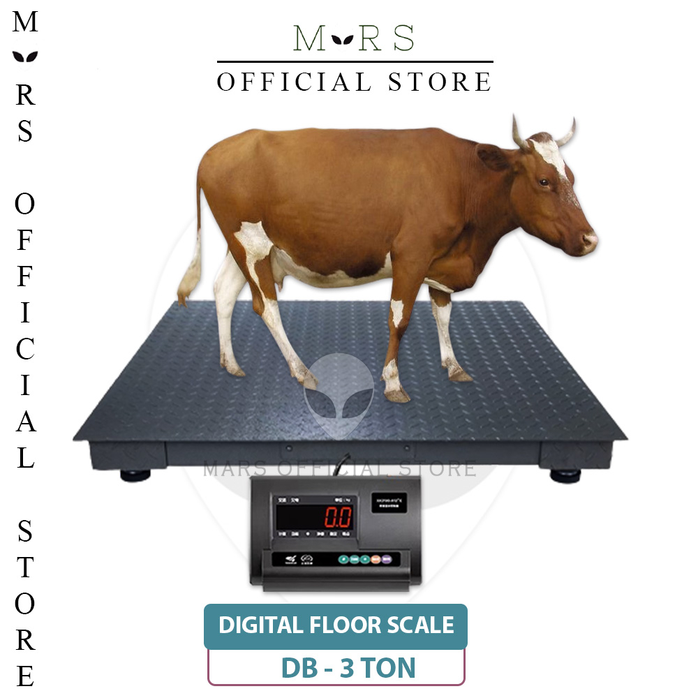 Jual Timbangan Sapi Lantai Digital 3 Ton / 500 Gram Sapi Kerbau Kambing ...