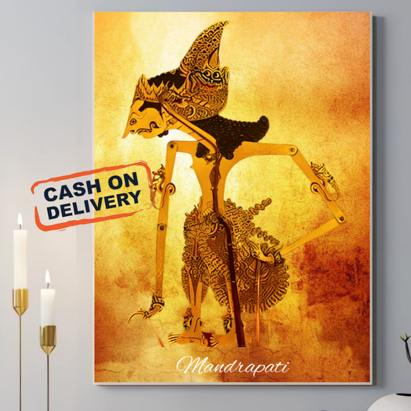 Jual Poster Wayang Kulit Mandrapati Untuk Hiasan DInding Atau Wall ...