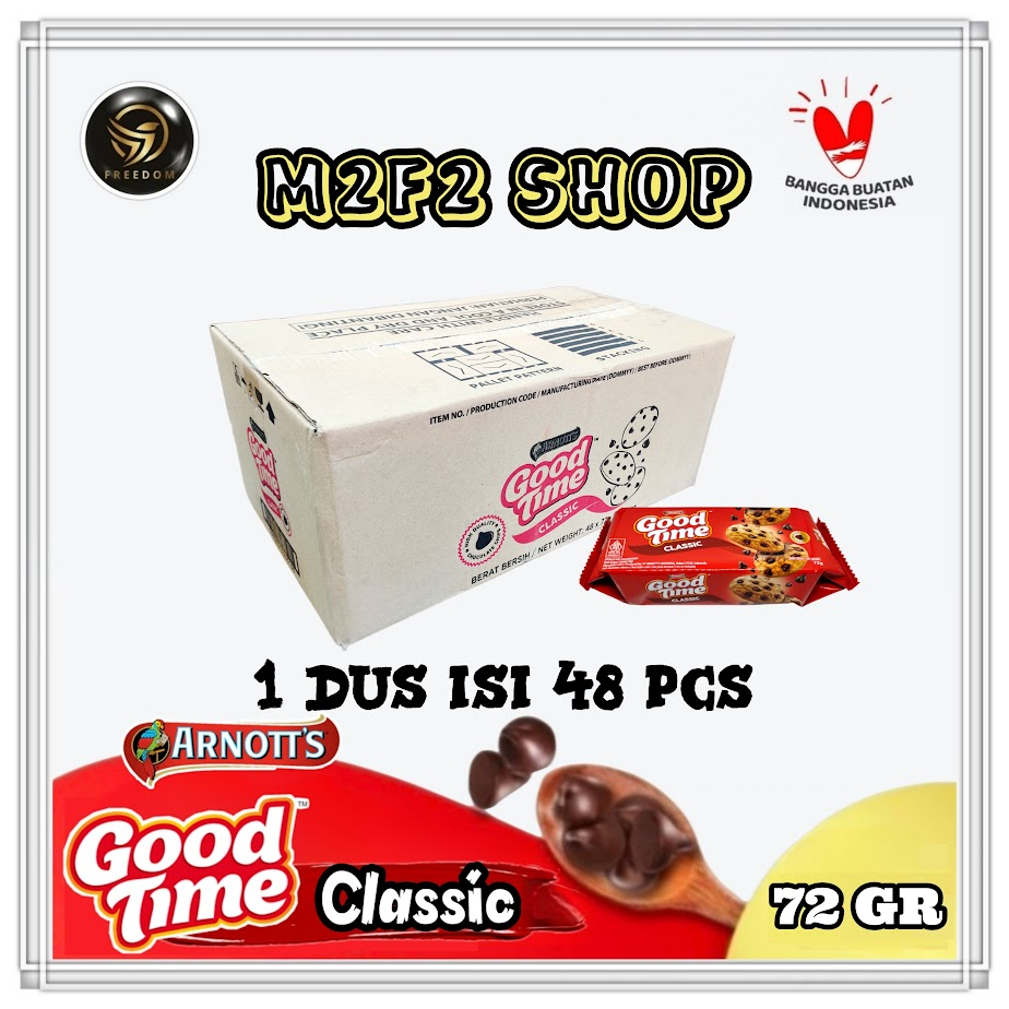 Jual Good Time Classic Cookies | Kukis Cokelat Original - 72 gr ...