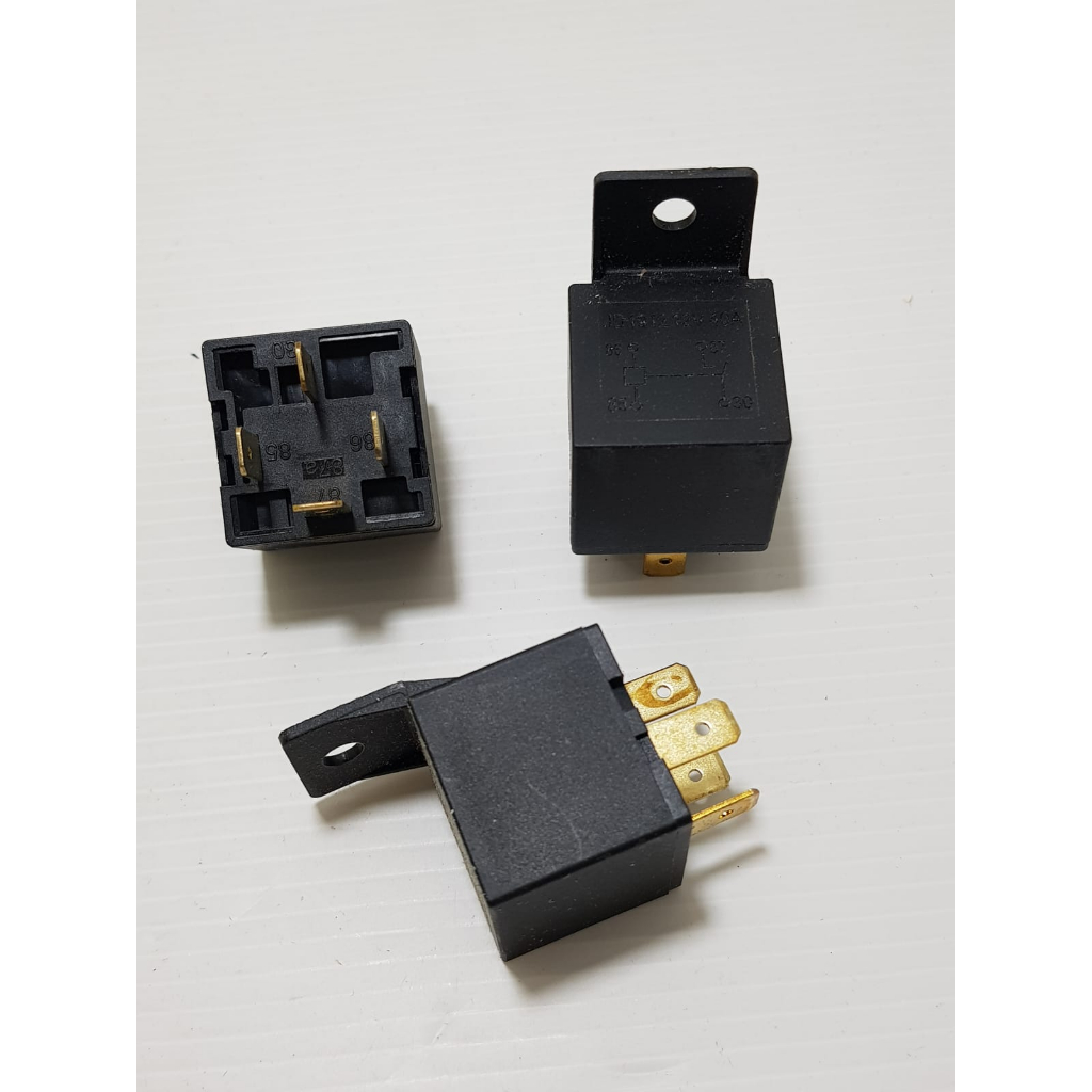 Jual Relay 4 kaki 4 Pin untuk Relay sepeda motor dan mobil | Shopee ...