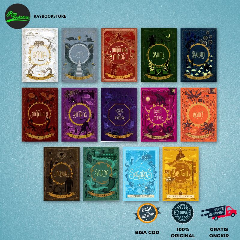 Jual Novel Karya Tere Liye Seri Bumi || Bumi, Matahari, Matahari Minor ...