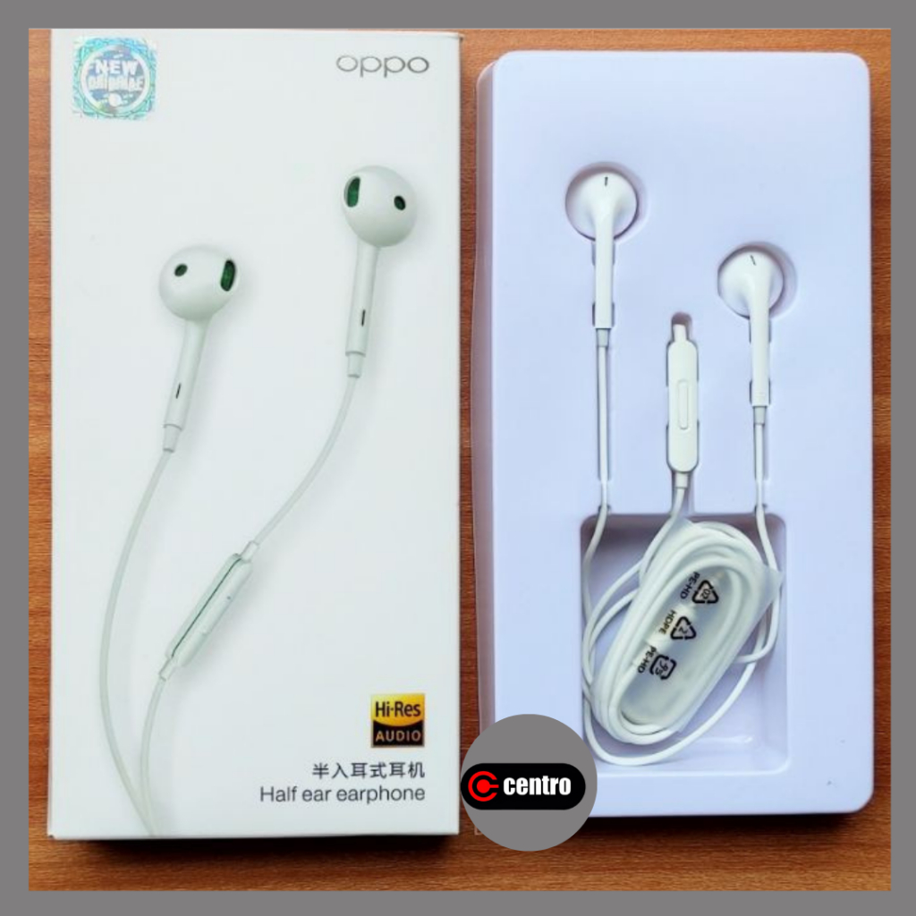 Jual Oppo Headset Earphone Original 100% With Audio Jack 3.5 Mm ...