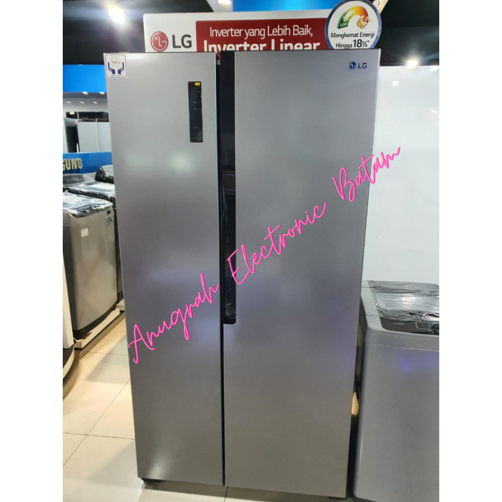 Jual LG GCFB507PQAM KULKAS SIDE BY SIDE LG 509 L LG GC FB507PQAM BATAM ...