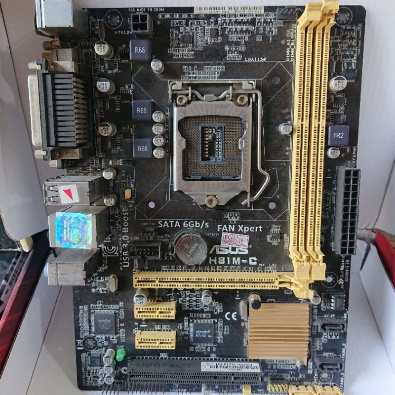 Jual motherboard mobo asus h81m-c lga 1150 h81 | Shopee Indonesia