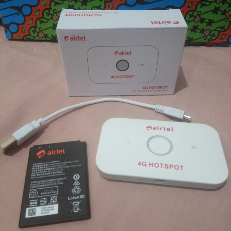 Jual Modem Wifi E5576 Airtel Mifi 4G LTE 150Mbps Unlock All Operator ...
