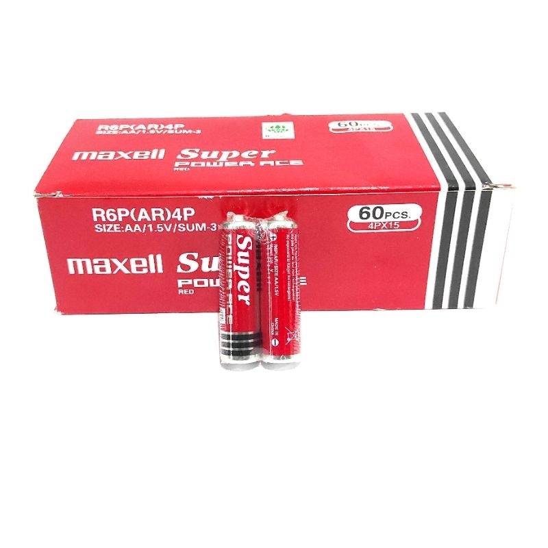Jual Baterai AA Maxel Original Harga Satuan Baterai A2 Baterai Size AA ...