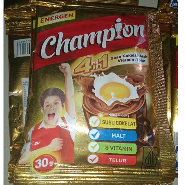 Jual Energen Champion || susu Coklat champion by ENERGEN ( 1 renceng ...