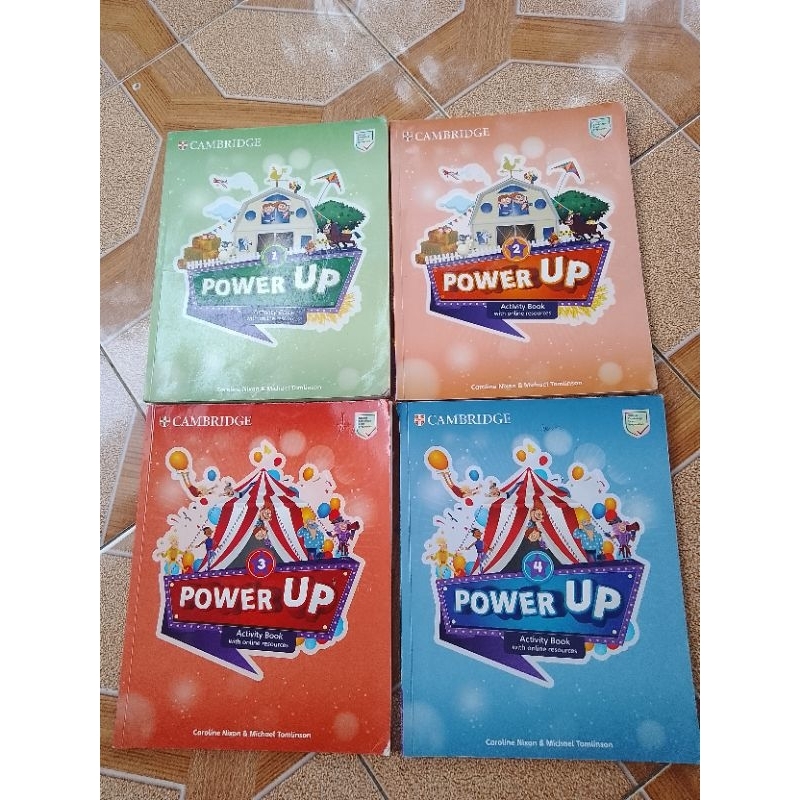 Jual POWER UP 1,2,3 & 4 ACTIVITY BOOK | Shopee Indonesia