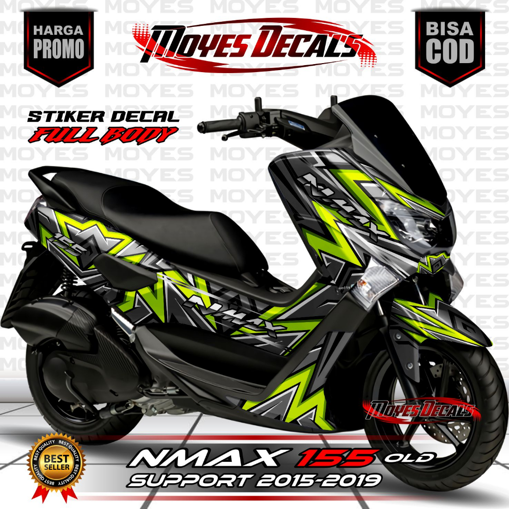 Jual Decal Sticker Yamaha Nmax 155 Old Fullbody 2015-2019 Decal stiker ...