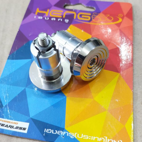 Jual Jalu stang/ Bandul stang motif spiral chrome stainless silver ...