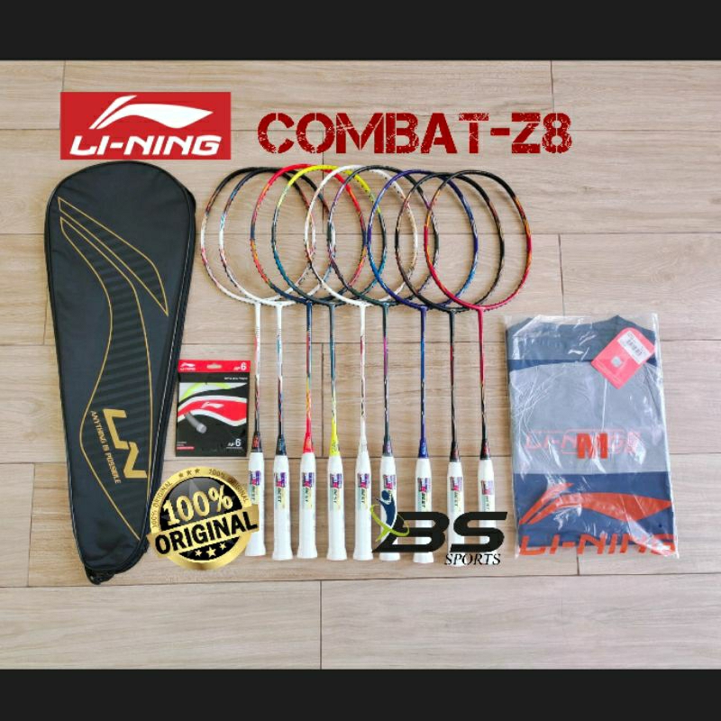 Jual RAKET BADMINTON LINING COMBAT Z8 COMBATZ8 ORIGINAL | Shopee Indonesia