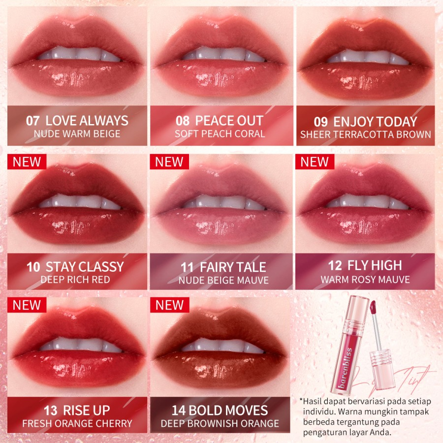 Jual BNB barenbliss Peach Makes Perfect Lip Tint - 12H Stain Up | 01 Paradise | 02 Pretty | 03 ...