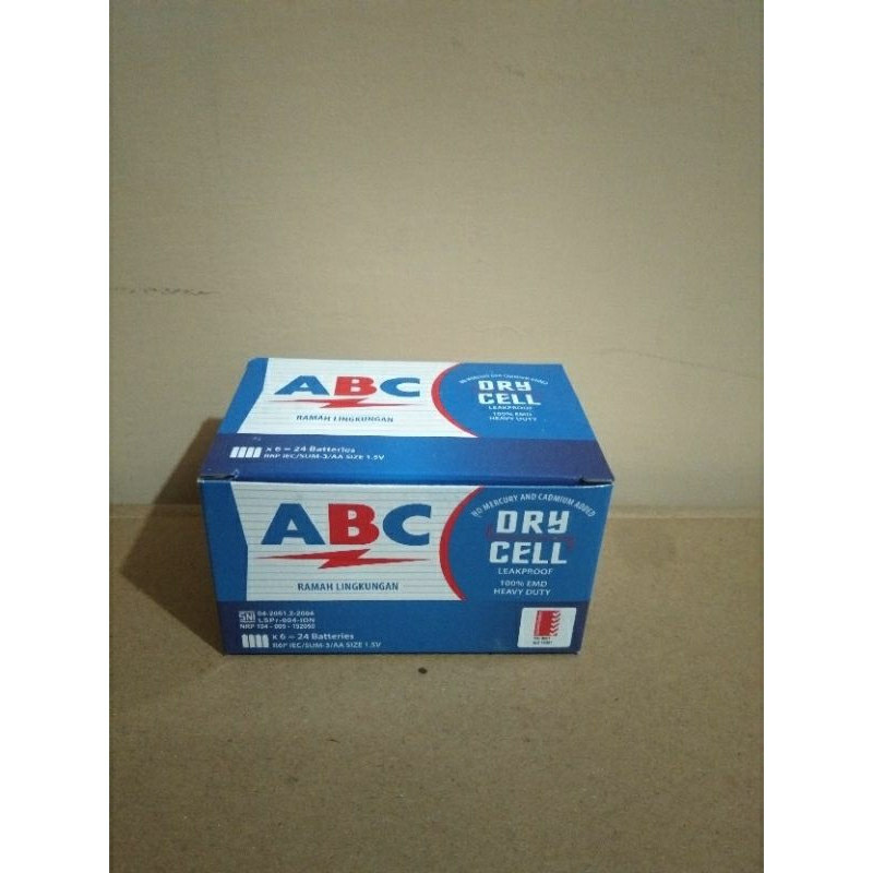 Jual battery abc R6 biru | Shopee Indonesia
