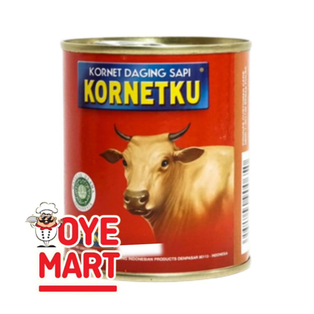 Jual KORNETKU CORNED BEEF 340GR/KORNET DAGING SAPI | Shopee Indonesia