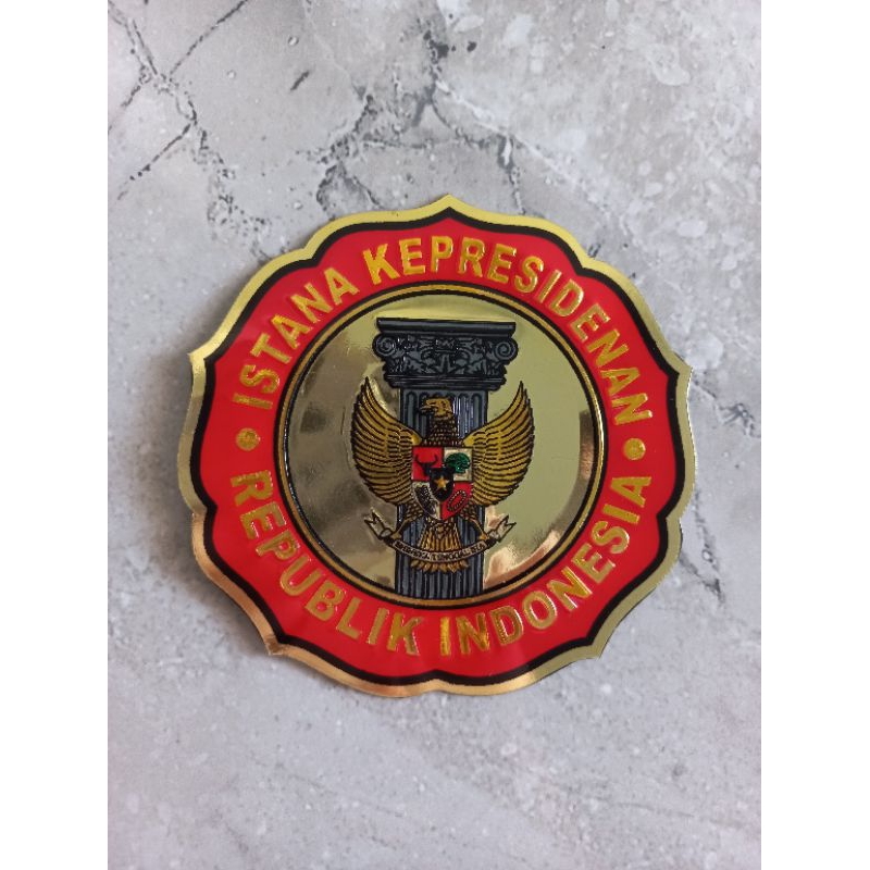 Jual STICKER KILAP ISTANA KEPRESIDENAN RI (BUNGA & BULAT) - STICKER ...