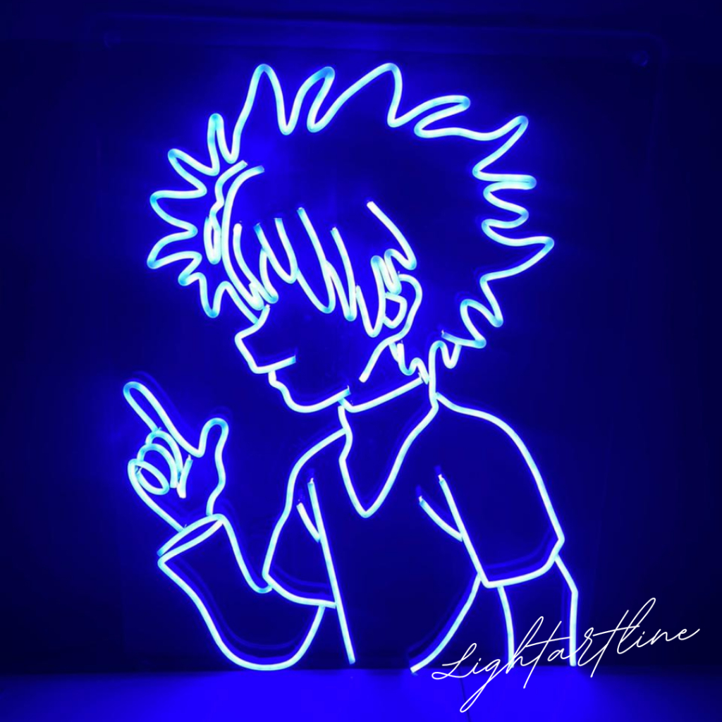Jual Neon Flex KILLUA Hunter x Hunter - Neon Sign Logo KILLUA Hunterx ...