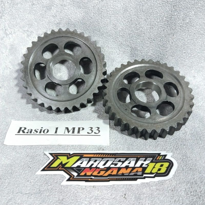 Jual GIGI RASIO MP 1 MATA 33 RASIO OPLOS HEREX PNP MARQSAH RACING ...