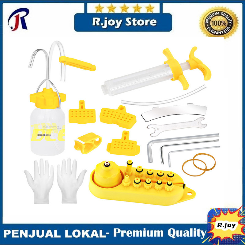 Jual Bleeding Kit Rem Hydraulic Hidrolik Shimano Sepeda Bleed Kit Tool ...