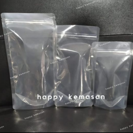 Jual Ecer Kemasan Standing Pouch Transparan ukuran 12x20 | Shopee Indonesia
