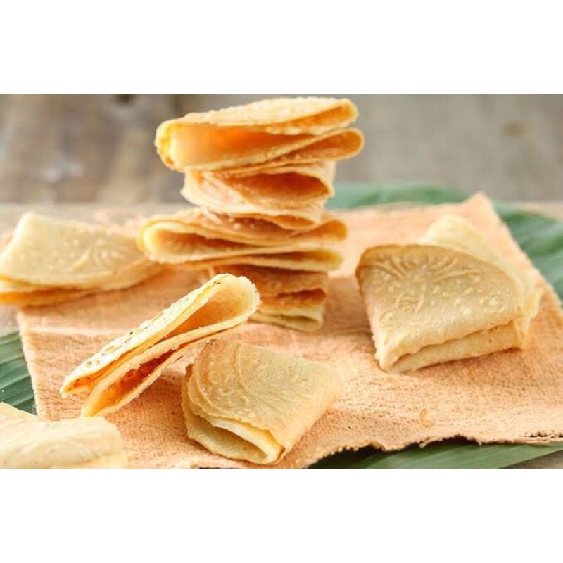 Jual kue kering semprong lipat isi coklat & tiramisu cemilan viral ...