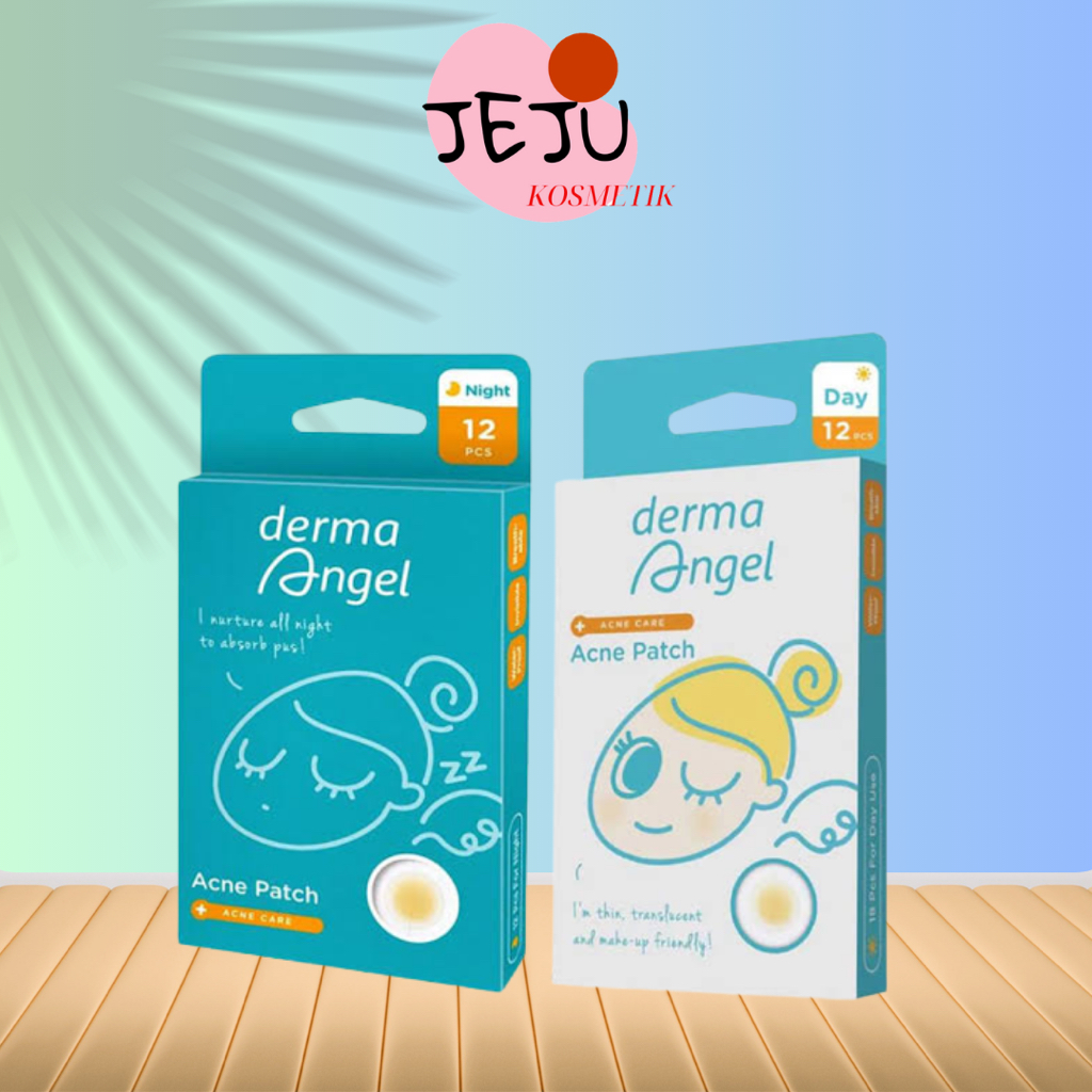 Jual [ISI 12] DERMA ANGEL ACNE PATCH DAY NIGHT / PIMPLE PATCH | Shopee ...