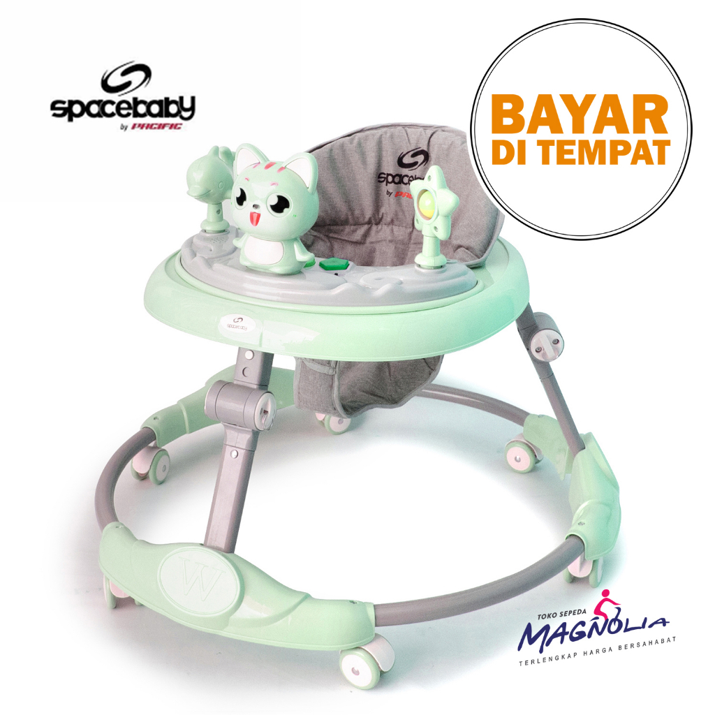 Jual Baby Walker Wolker Roda Dorongan Bayi Belajar Jalan Anak Apolo ...