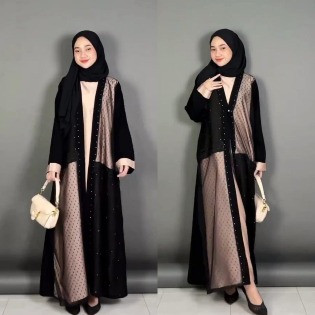 Jual Abaya arab terbaru-gamis hitam remaja kekinian - fhasion muslimah terbaru-dress remaja ...