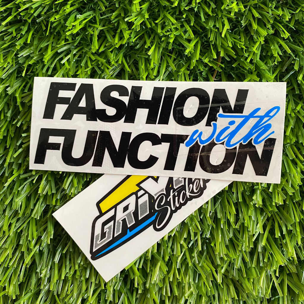 Jual Stiker FASHION WITH FUNCTION sticker cutting viral | Shopee Indonesia
