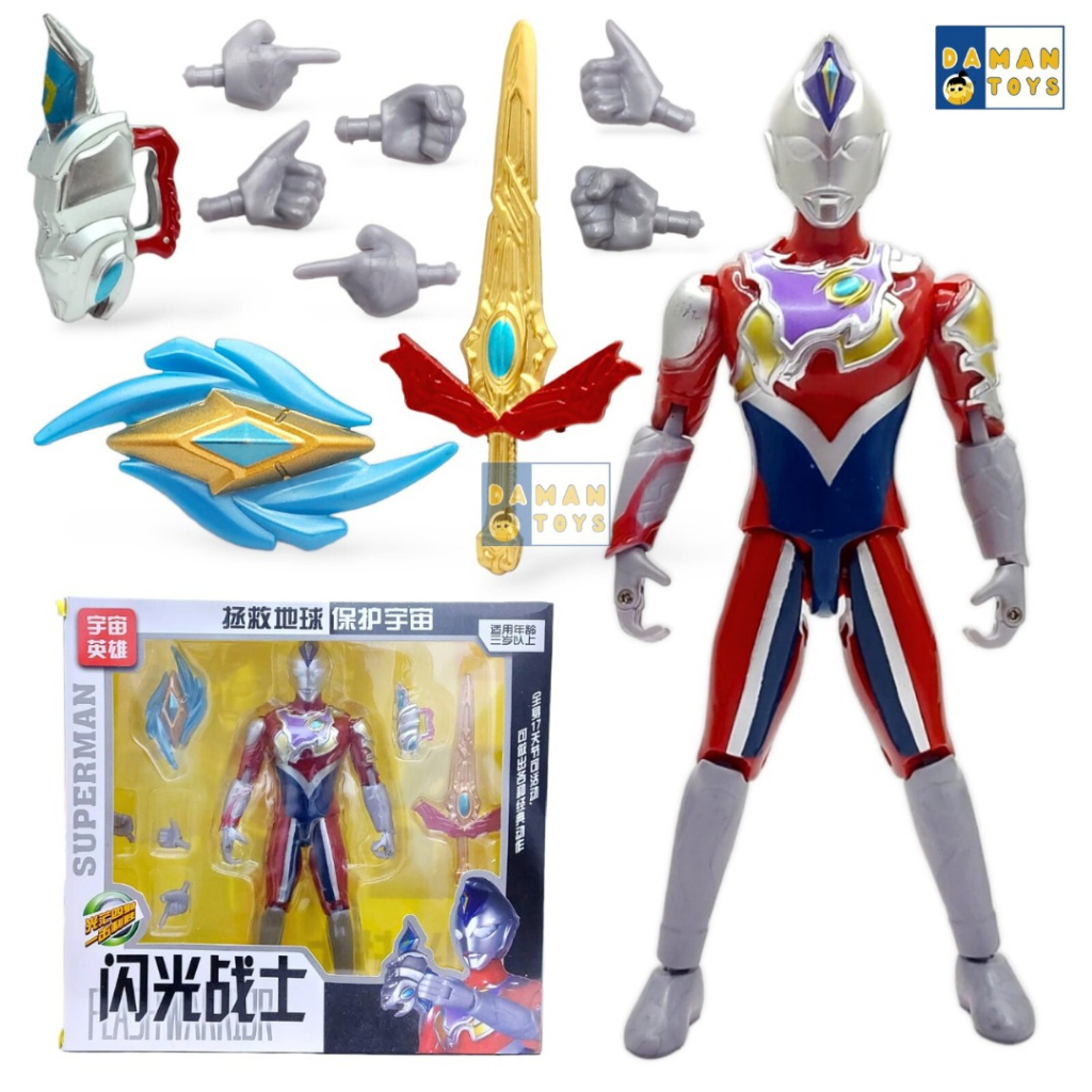 Jual Ultraman Trigger Multi SHF Ultra Action Figure Ultraman Z Delta ...