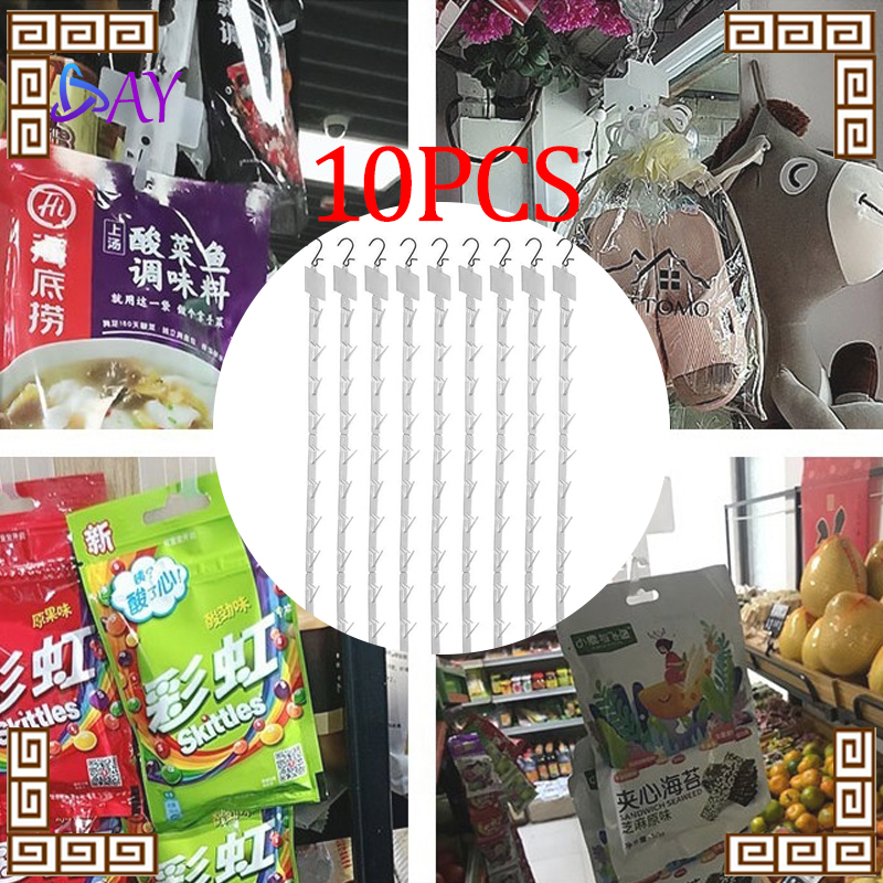 Jual 10pcs Strip Perekat /Trip Klip Produk Supermarket /Snack Hanging ...
