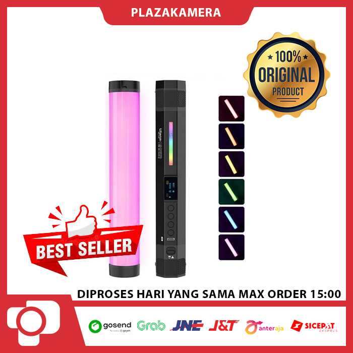 Jual Ulanzi VL110 RGB Magnetic LED Tube Light Stick Lamp Lampu Studio ...