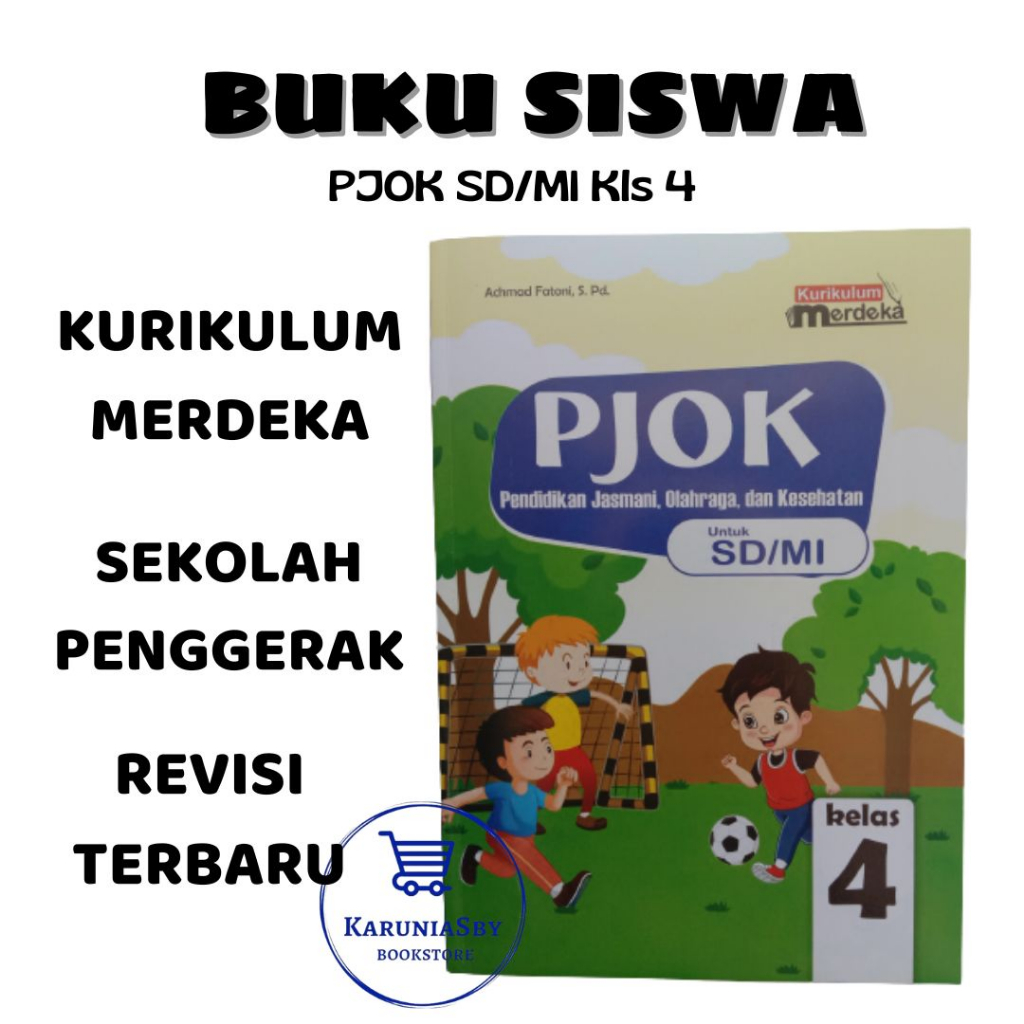 Jual Buku Kelas 4 SD PJOK Pendidikan Jasmani Olahraga dan Kesehatan ...