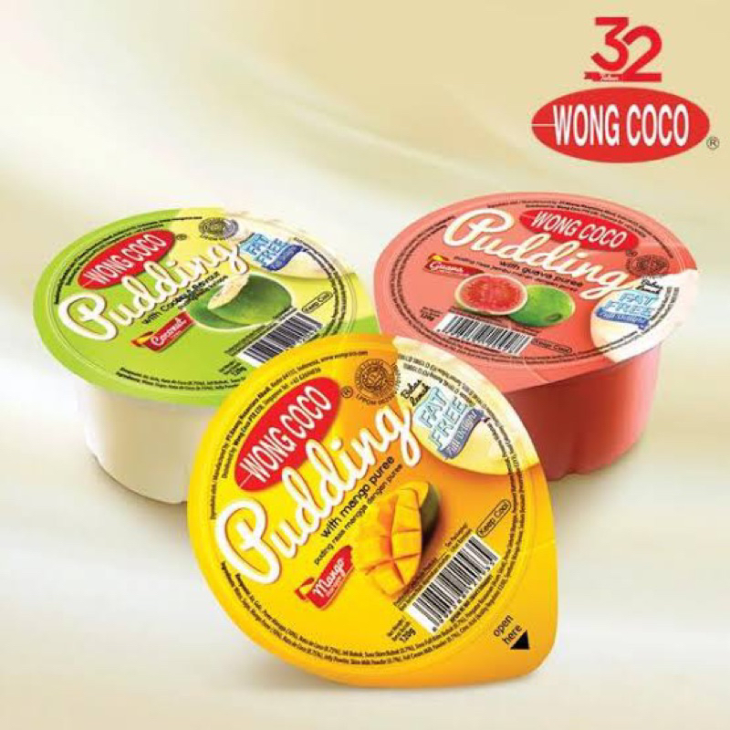 Jual WONG COCO Pudding Cup @120 Gram | Shopee Indonesia