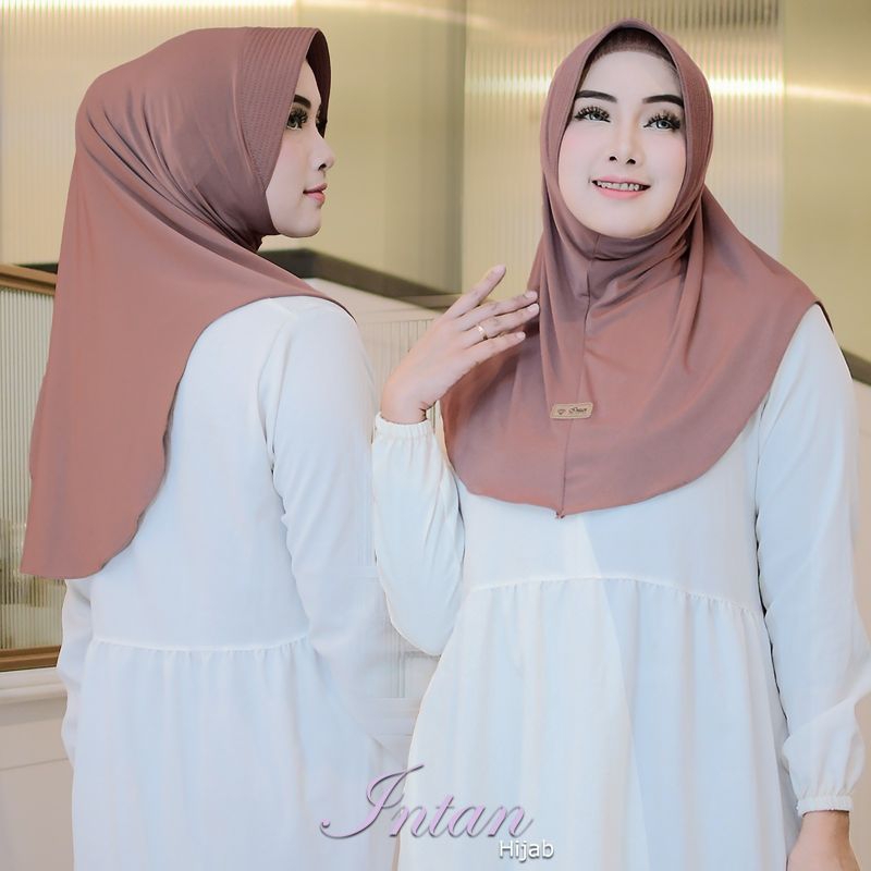 Jual jilbab instan sport kenan merk intan collection | Shopee Indonesia