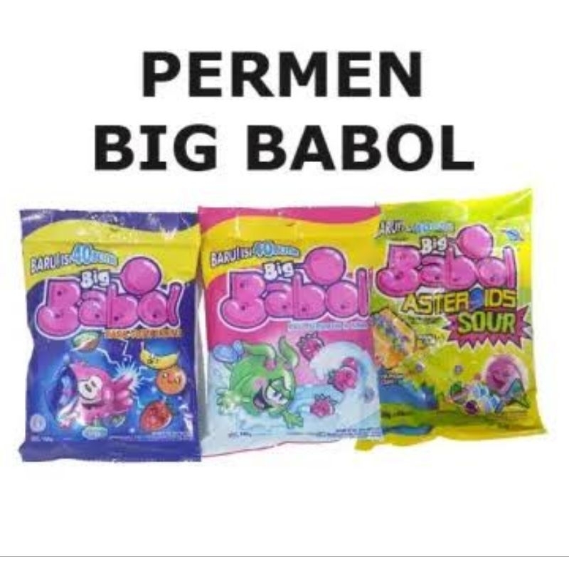 Jual PERMEN BIG BABOL BAG ISI 50 PCS | Shopee Indonesia