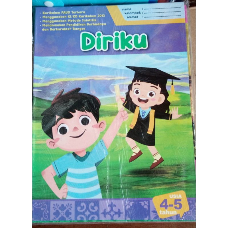 Jual Buku TK A paket 10 buku tebal, TK A /PAUD A Tematik, K13/LKS PAUD ...