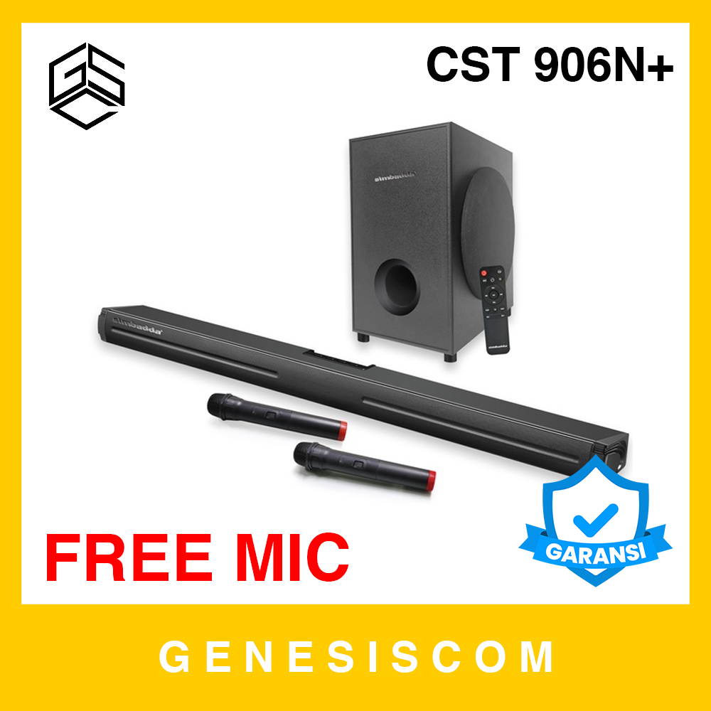 Jual Soundbar SIMBADDA CST 906N+ Speaker TV Wireless Bluetooth - FREE 2 ...
