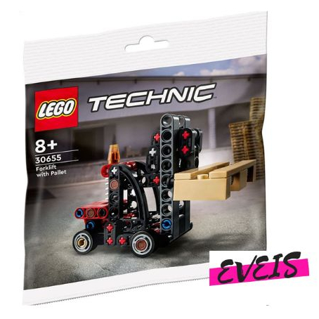 Jual LEGO Technic 30655 Polybag Forklift With Pallet (8 Tahun+ ...