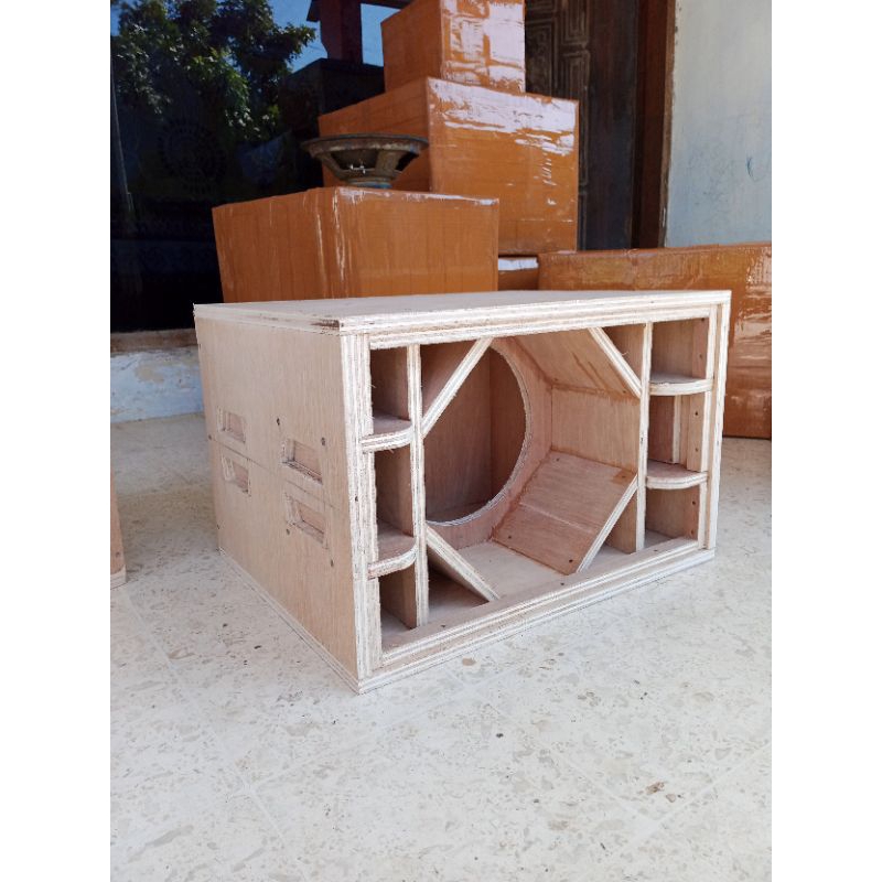 Jual BOX SPEAKER 12 INCHI MODEL SPL BOOSTER CUSTOM | Shopee Indonesia