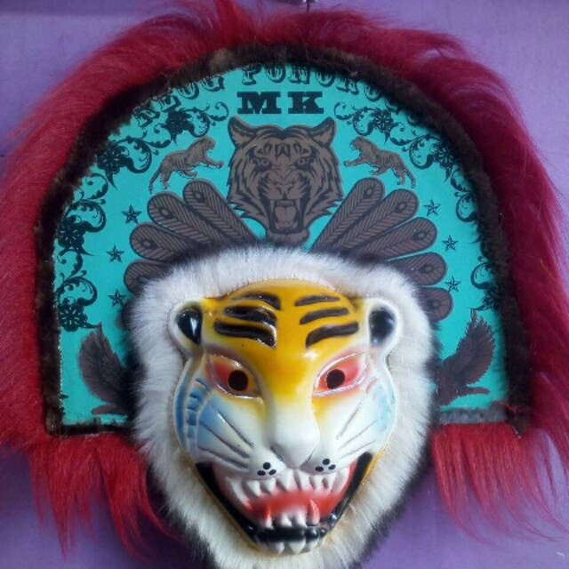 Jual MAINAN VIRAL TOPENG ANAK SPON HARIMAU | Shopee Indonesia