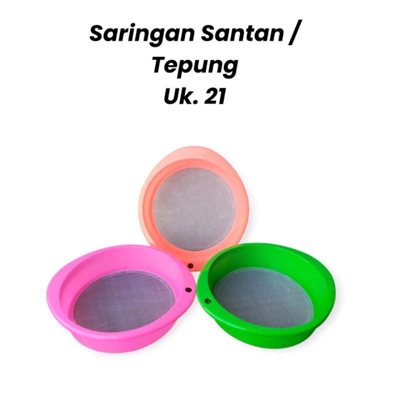Jual Saringan Santan Ayakan Tepung Plastik Shopee Indonesia