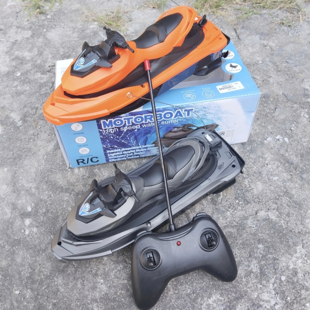 Jual RC JET SKI Mainan Remote Control Kapal Motor Boat 0036 5 | Speed ...