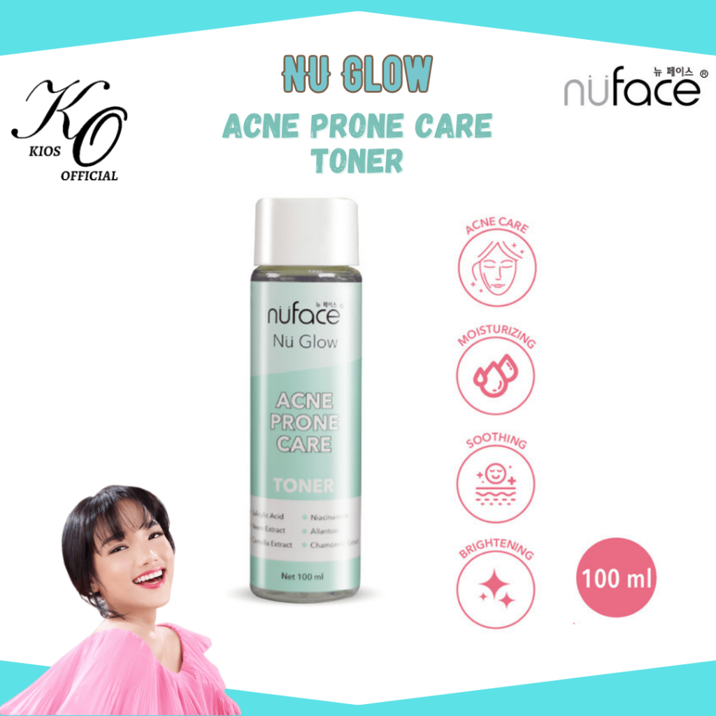 Jual Nuface Nu Glow Acne Prone Care Toner 100ml | Shopee Indonesia