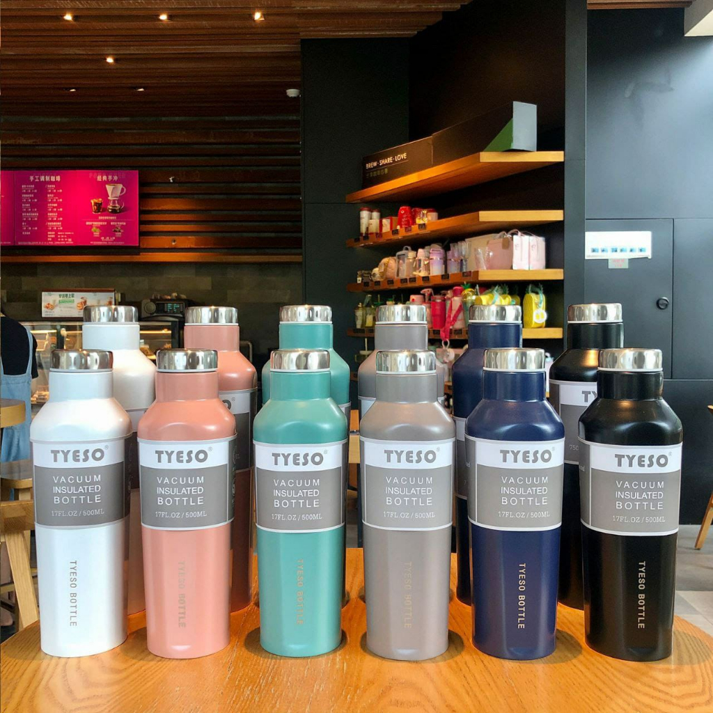 Jual Tyeso Termos Vacuum insulated bottle Original Botol Minum Stainless Bpa Free Tumbler ...