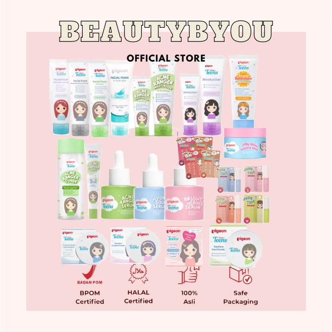 Jual PIGEON TEENS Facial Foam 100g | 40g | Moisturizer 20mL | Face ...