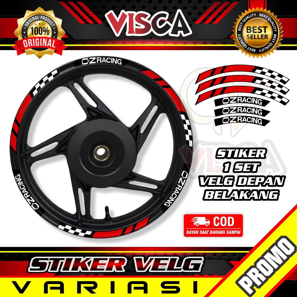 Jual Stiker Velg - List Velg Motor - Stiker Velg Ring 14 - Sticker Velk ...