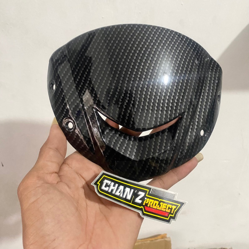 Jual Visor fizr carbon 125ZR 125Z Pnp F1zr Satria Fu Hiu carbon warna motif forged | Shopee ...