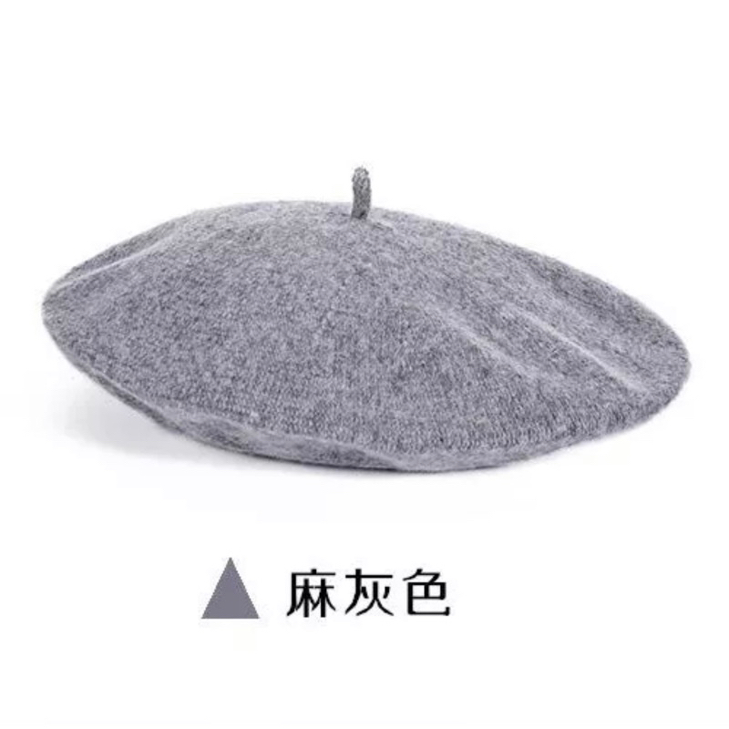Jual Topi Beret Mangaka Komikus Baretta Korea Wol Winter topi paris ...