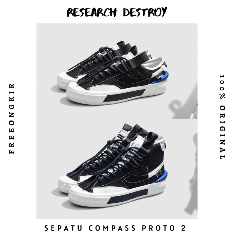 Jual [100% ORIGINAL] COMPASS PROTO 2 | RESEARCH & DESTROY | Shopee ...