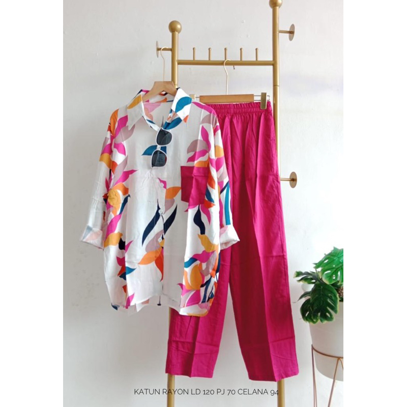 Jual SETELAN KEMEJA MOTIF WANITA // SETELAN RAYON PREMIUN HQ// SETELAN ... Jual SETELAN KEMEJA MOTIF WANITA // SETELAN RAYON PREMIUN HQ// SETELAN ...